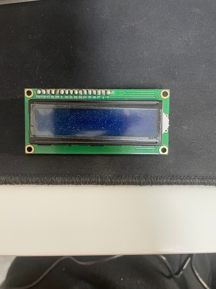 Changing code from OLED to LCD - Displays - Arduino Forum
