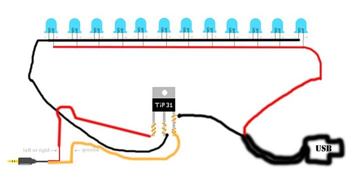 Control LEDs with Audio signal - General Guidance - Arduino Forum
