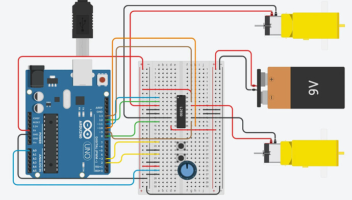 How to make a motor work for a specific duration when push button pressed once (works like a ...