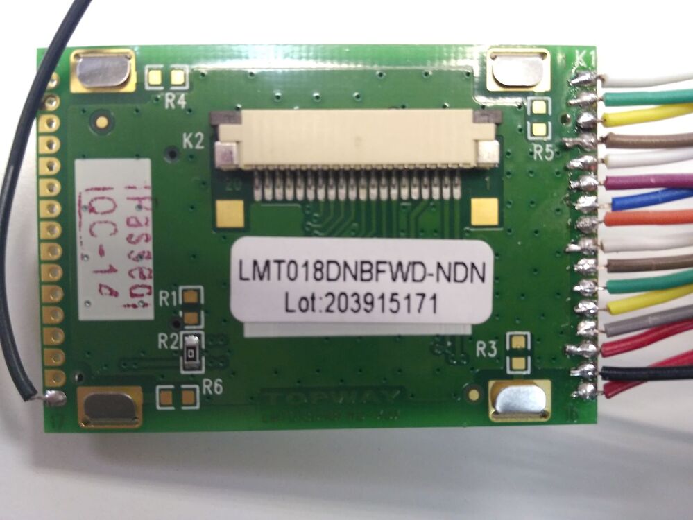 Tft With Ili9163c And Mcu Control Displays Arduino Forum 