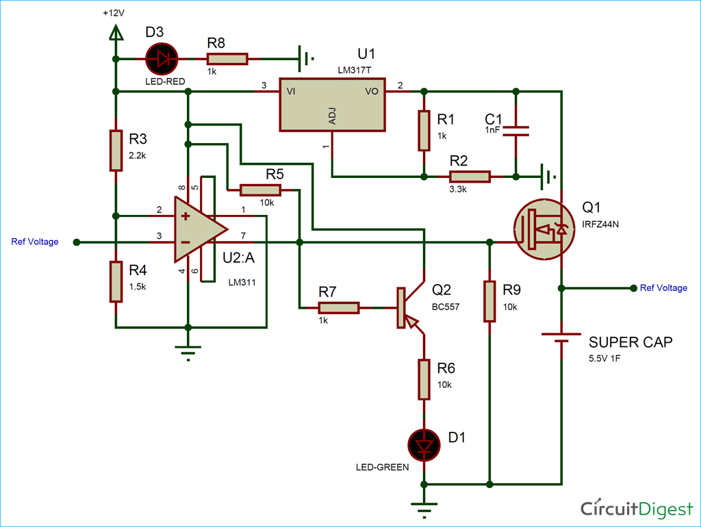 super-cap charger circuit - General Electronics - Arduino Forum