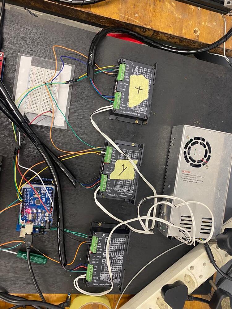 Stepper Motor Movement without Input (GRBL & UGS) - Robotics - Arduino Forum