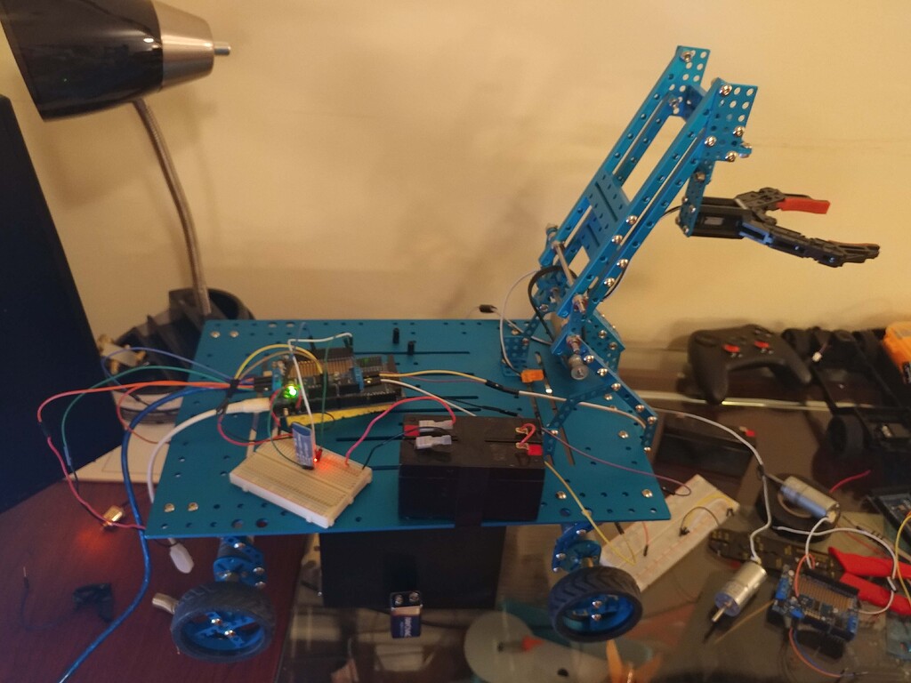 Arduino + AdaFruit Motor Shield 2.3 + bluetooth power issue? - Motors, Mechanics, Power and CNC ...