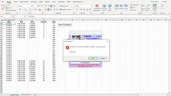 PLX-DAQ version 2 - now with 64 bit support! (and further new features ...