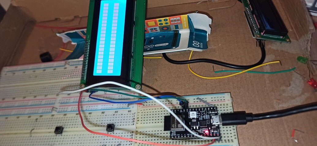 Esp32 C3 Mini 2004a I2c Lcd Connection Problem Displays Arduino Forum