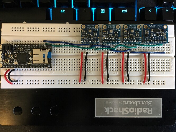 Feather Adalogger, BME280 and ADXL345 - Sensors - Arduino Forum