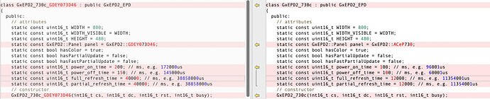 GxEPD2 - Problem with Waveshare 7.3inch 7 color e-ink - Displays - Arduino Forum