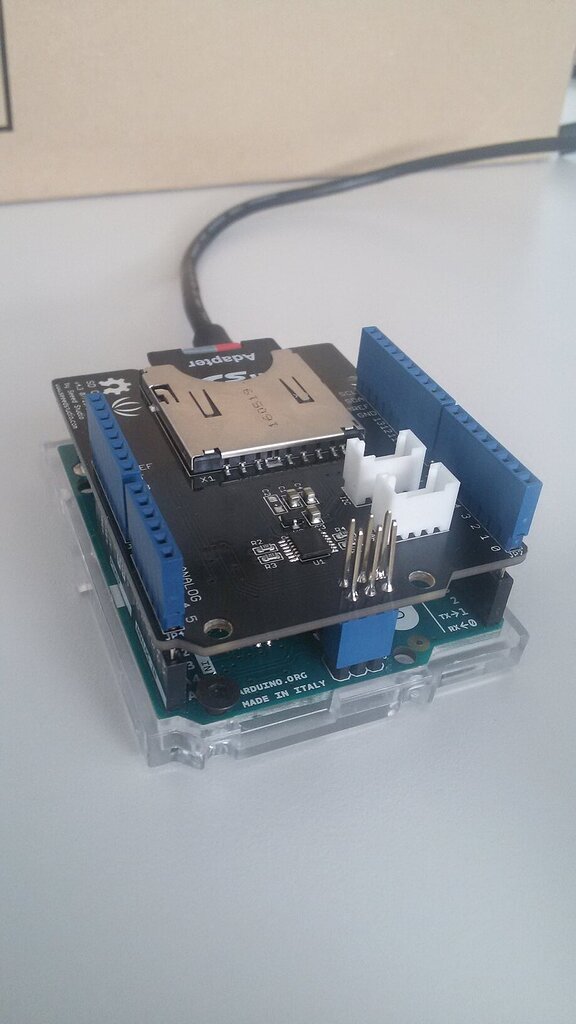 Arduino Leonardo + Seedstudio SD card shield V4.3 SD CARD CAN NOT BE ...