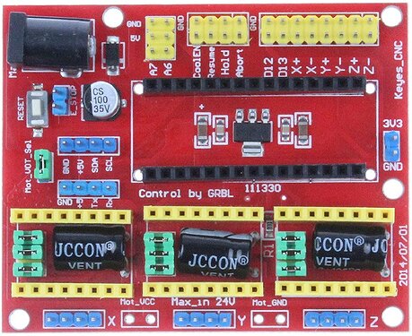 My first motor shield & stepper motor... :( - Motors, Mechanics, Power ...