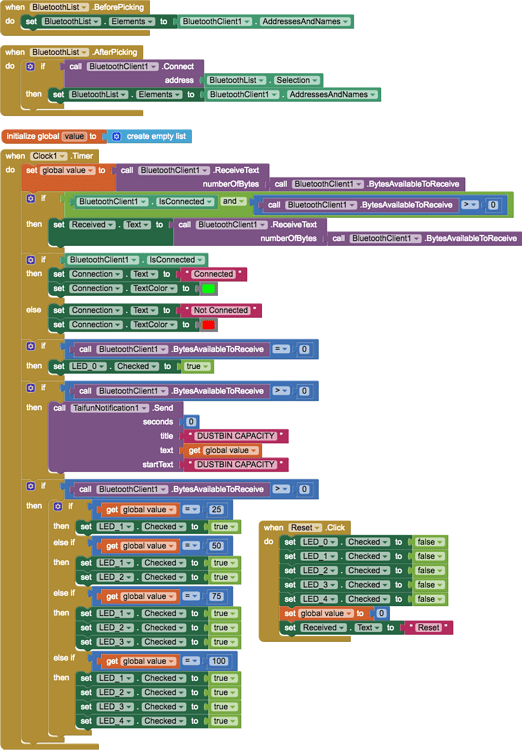How to receive numeric data from Arduino via Bluetooth using MIT App ...