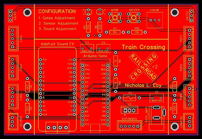 Working on a PCB that uses a Nano, looking for second set of eyes on my ...