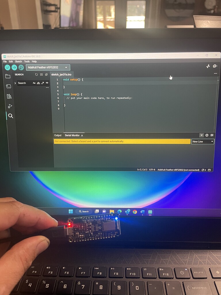 nRf52832 not connecting - IDE 1.x - Arduino Forum