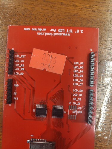 MCUfriend TFT 3,5'' won't let me calibrate/work - Displays - Arduino Forum