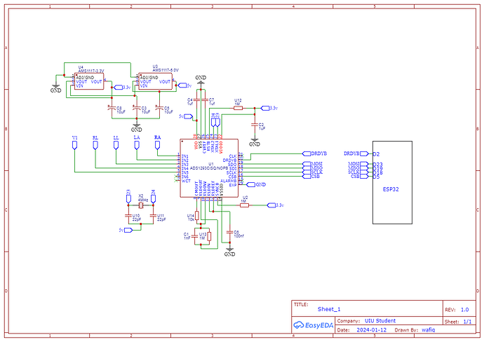 Cannot Program Esp32 With Ads1293 Chip Properly General Guidance