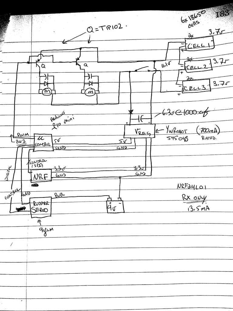DC motor and Servo not playing nice together - General Guidance ...