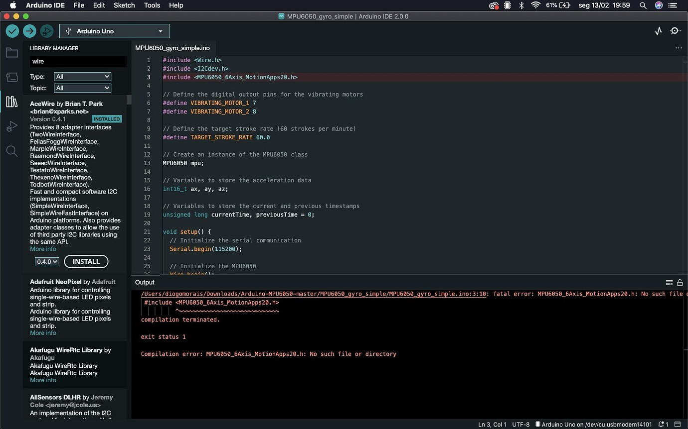 MPU6050_6Axis_MotionApps20 - Interfacing w/ Software on the Computer - Arduino Forum