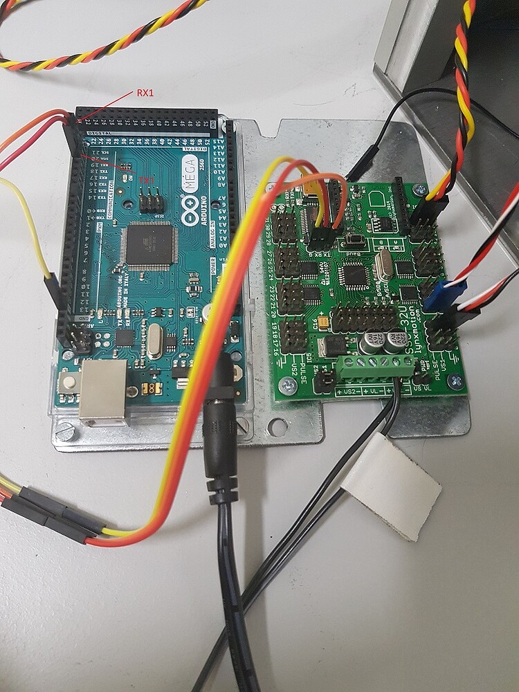 Arduino Mega 2560 connection with SSC-32u Controller - Robotics - Arduino Forum