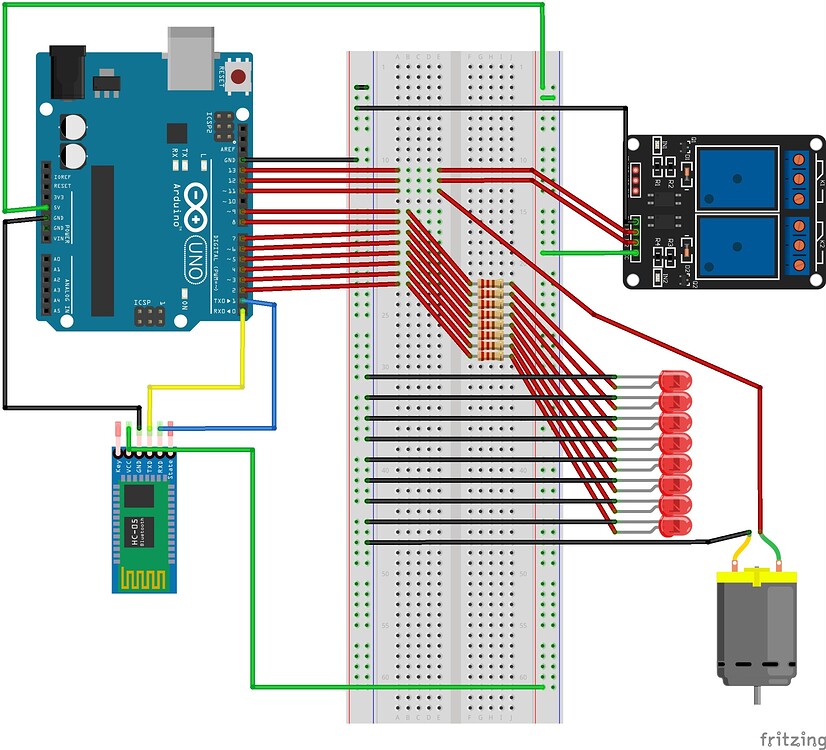 Control multiple led with a single input. - Programming - Arduino Forum