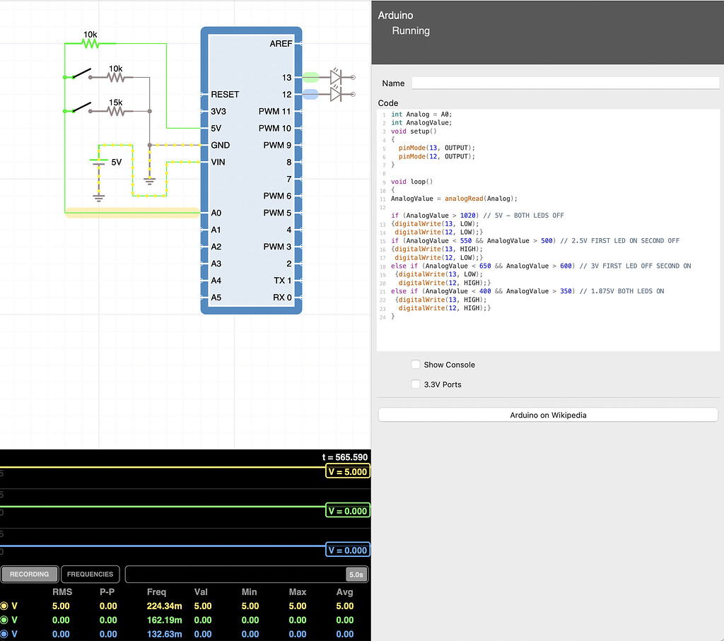 Two switches on one Analog pin - General Electronics - Arduino Forum