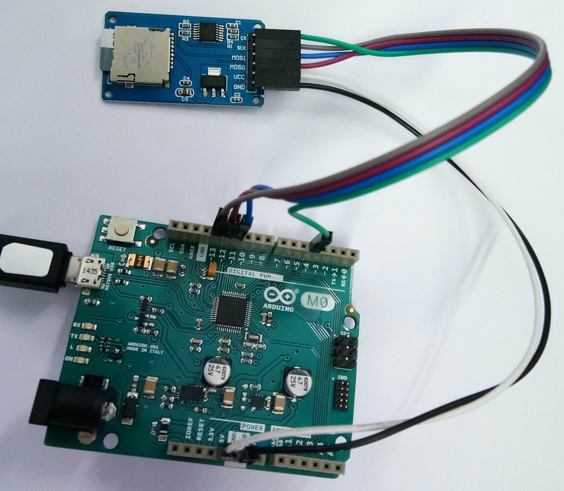 Arduino M0 - SD card initialization error with the Native USB - Storage ... Arduino M0 - SD card initialization error with the Native USB - Storage ...