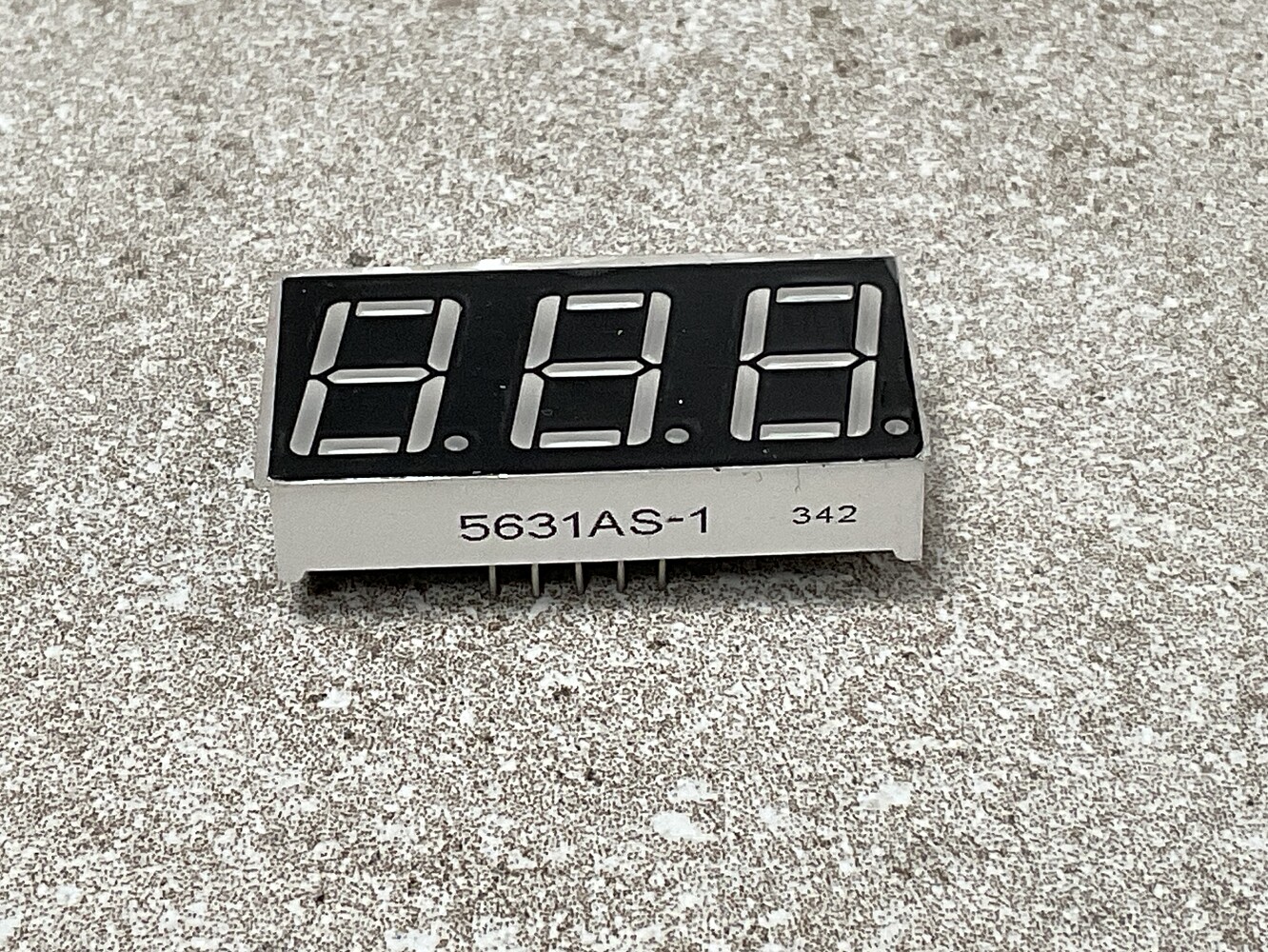 3 digit 7segment Display pins - Displays - Arduino Forum
