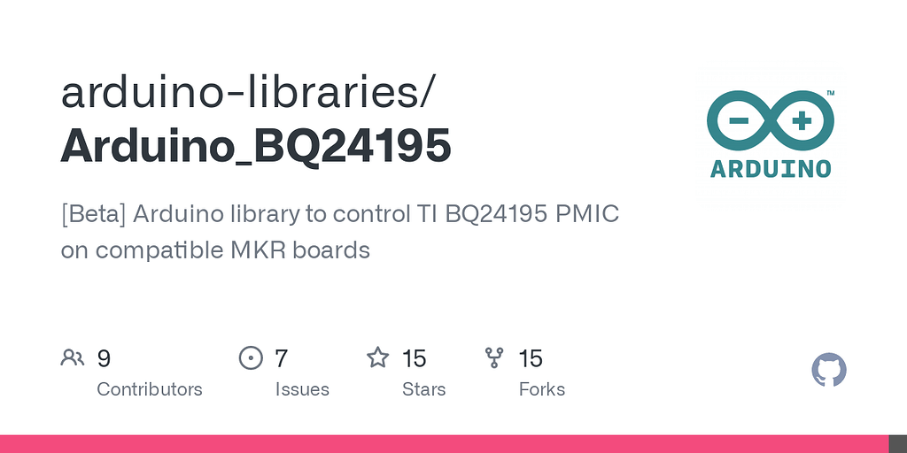 State of Arduino_BQ24195 library - Libraries - Arduino Forum