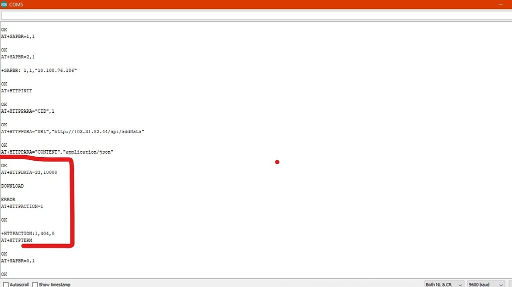 Facing trouble with SIM900A and Arduino Mega while HTTP POST - Programming - Arduino Forum