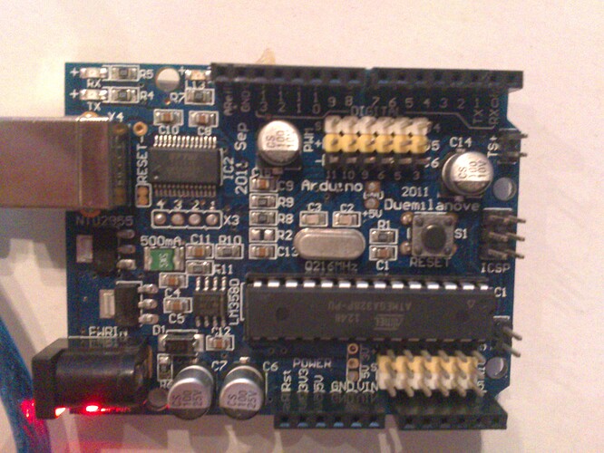 Arduino Duemilanove and uno serial connection without any problems ...