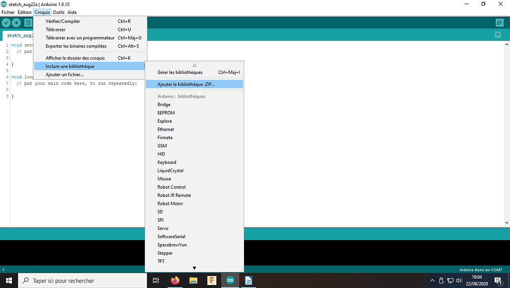 [Résolu] ESP32 et logiciel arduino - Français - Arduino Forum