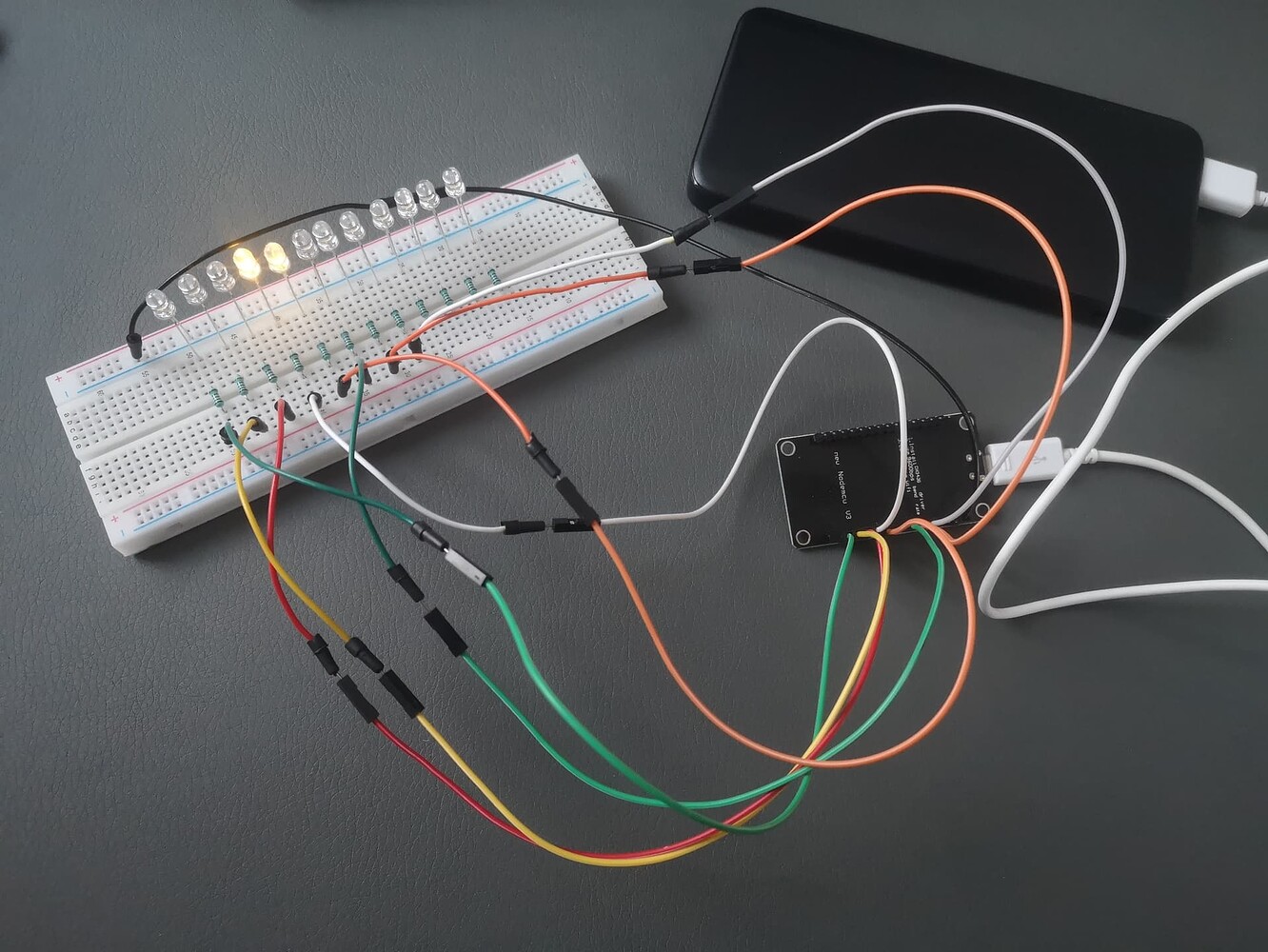 ESP8622 zur Ansteuerung von 8 LED - Deutsch - Arduino Forum