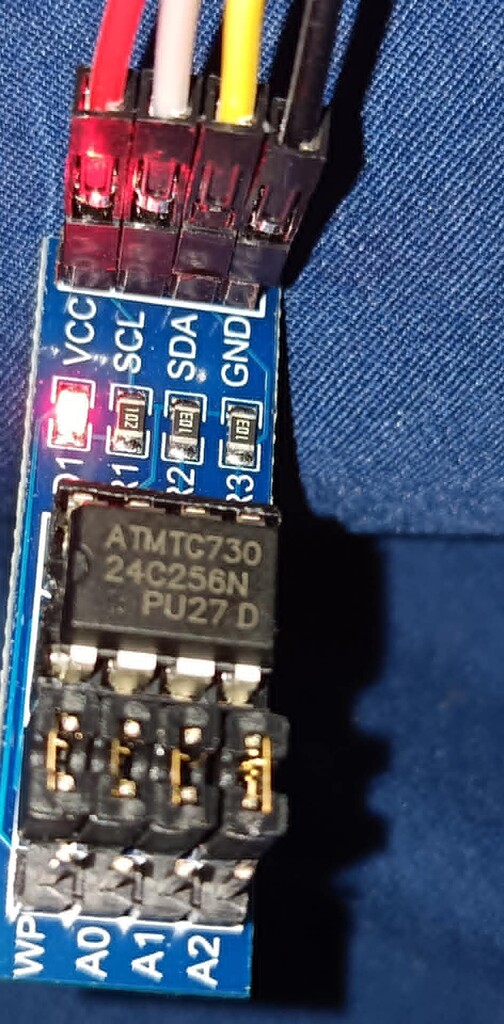 AT24C256 EEPROM chip problem - Storage - Arduino Forum