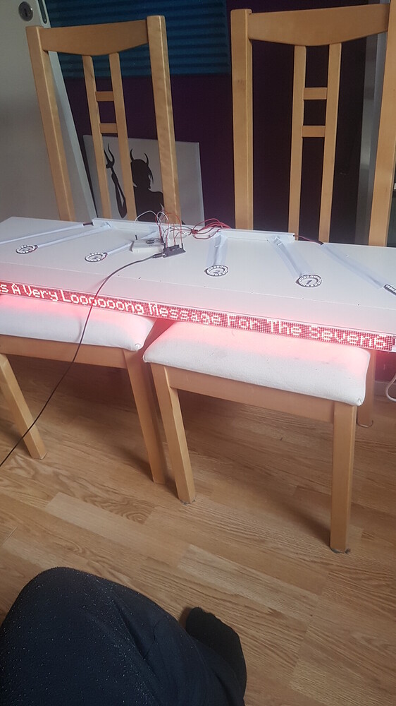 ESP32 and MAX7219 daisy chain display problem - Displays - Arduino Forum