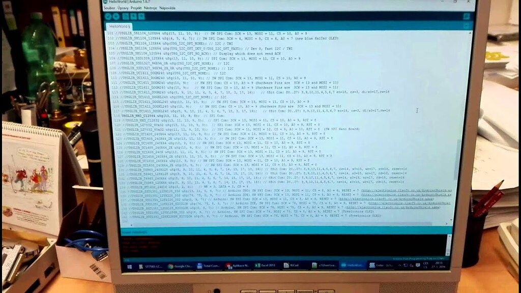 Display NHD 12864 with ST7565 only blikns - Displays - Arduino Forum
