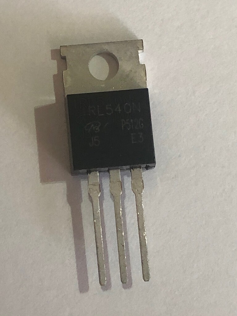 Unidentified IRL540N IC - General Electronics - Arduino Forum