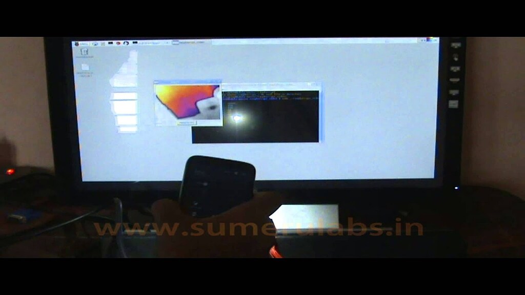FLIR thermal camera Interface with Raspberry Pi B+ - Showcase - Arduino ...