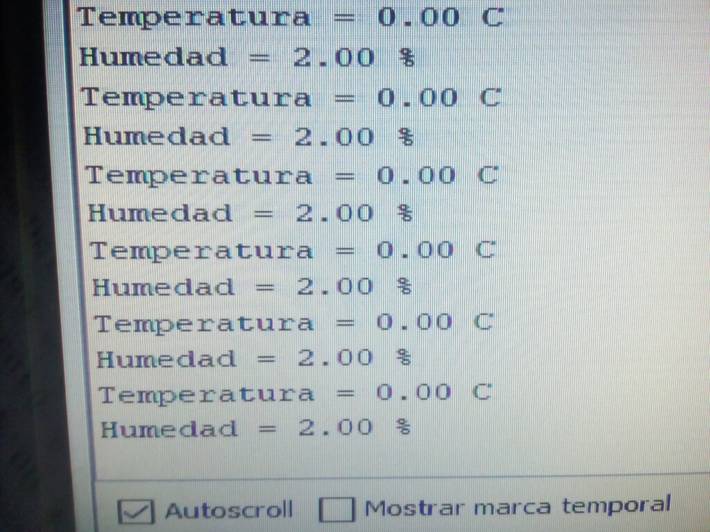 Lectura baja en sensor DHT11 - Español - Arduino Forum