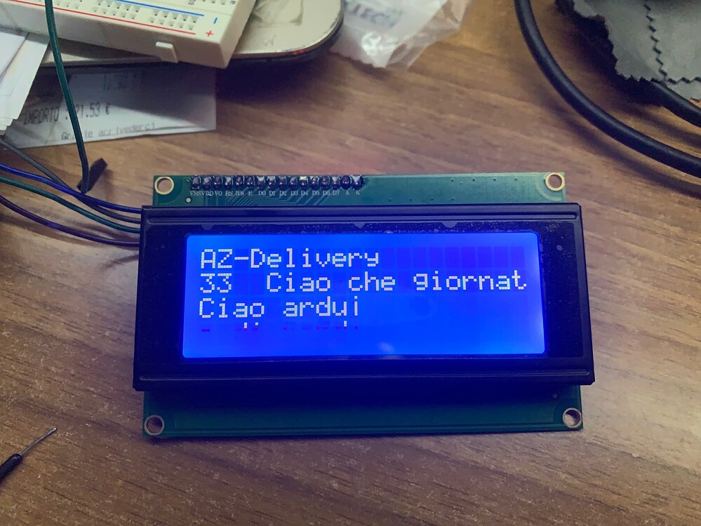 Problema Display e I2C - Software - Arduino Forum