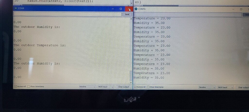 DHT11 over NRF24L01 - General Guidance - Arduino Forum