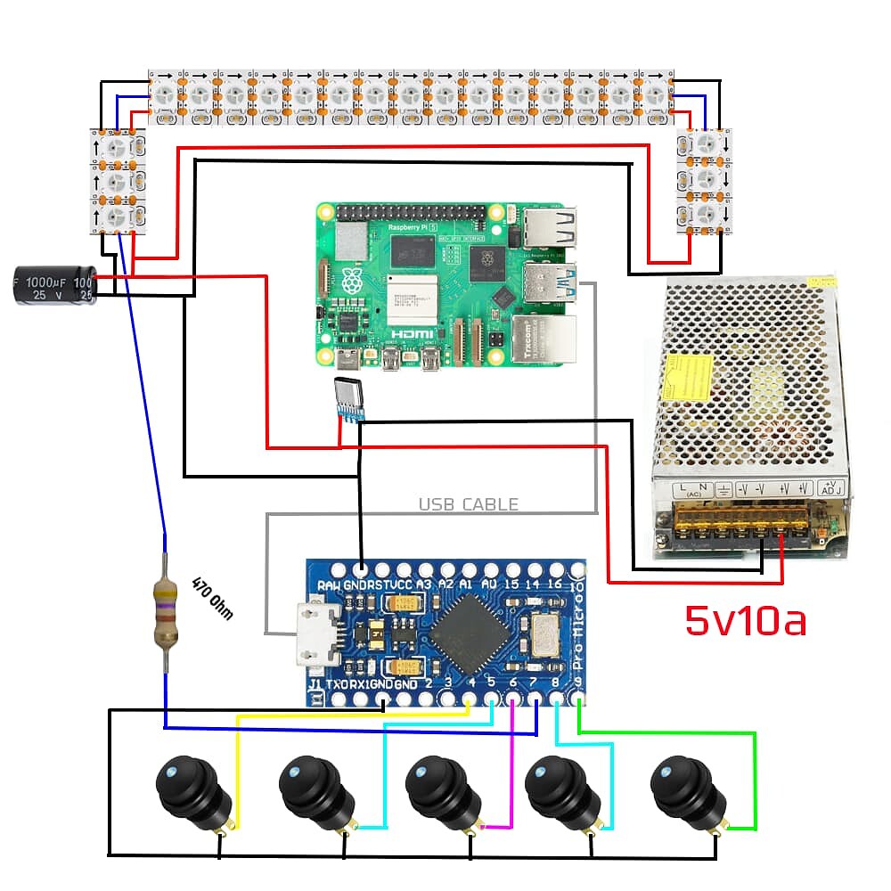 Another Ws2812b issue - LEDs and Multiplexing - Arduino Forum