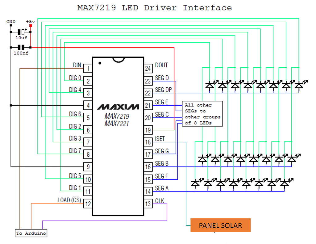 Max7219 pin iset a panel - General Electronics - Arduino Forum