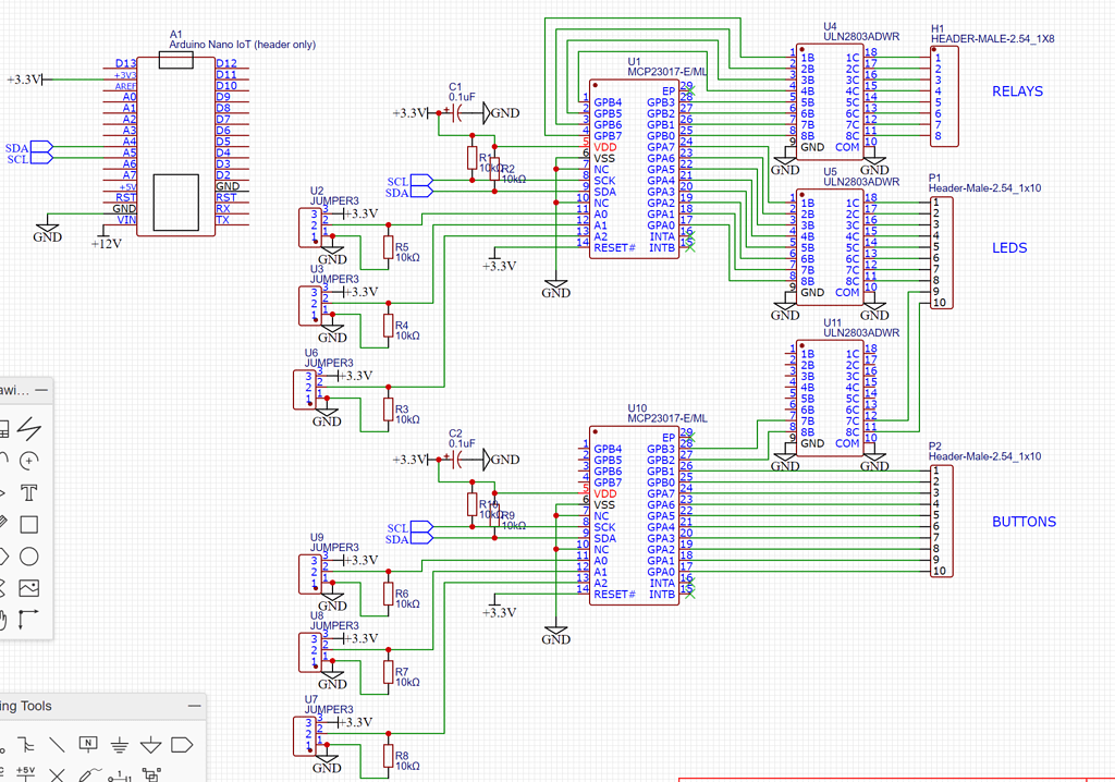 Nano 33 IOT relays, buttons and LEDs - General Guidance - Arduino Forum