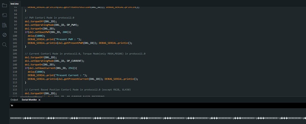 Arduino Mega 2560 with Dynamixel Shield and AX-12A Not communicating ...