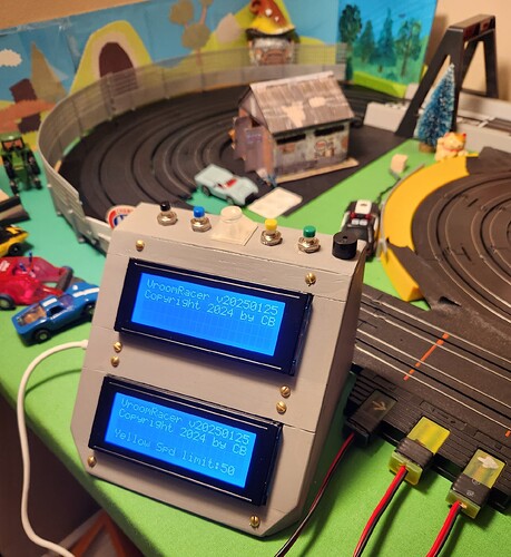 VroomRacer slot car timer - Showcase - Arduino Forum