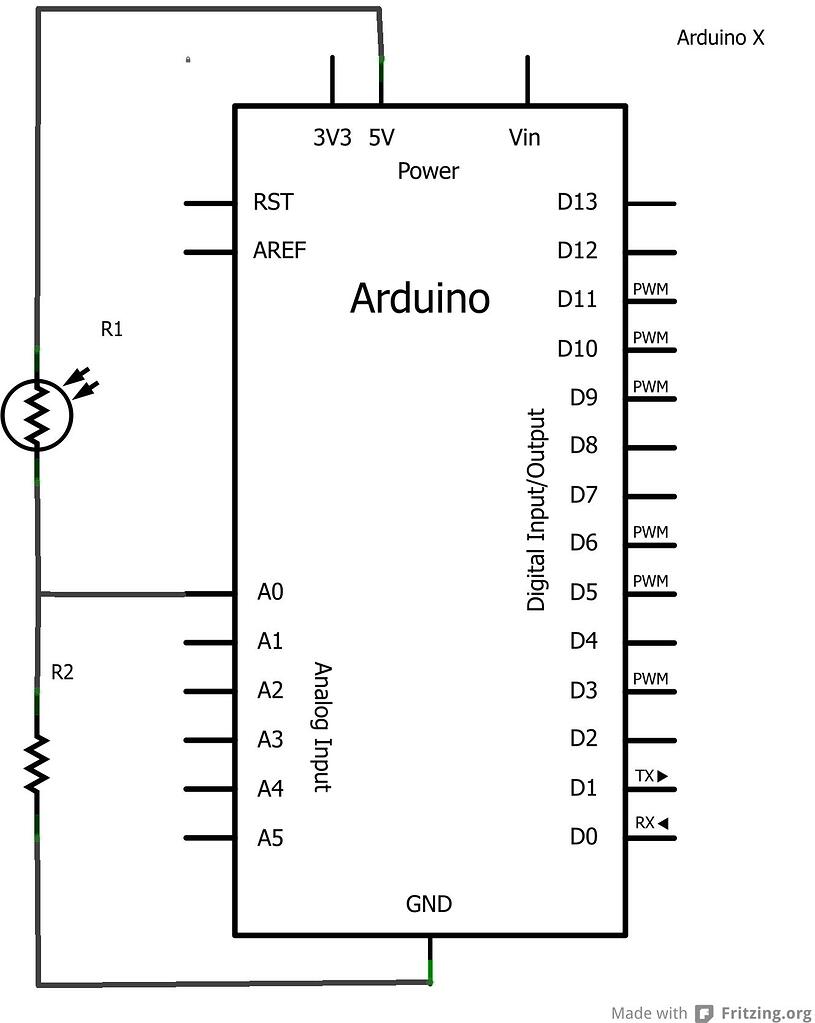 Conectar varias fotoresistencias en una sóla entrada análoga - Hardware - Arduino Forum