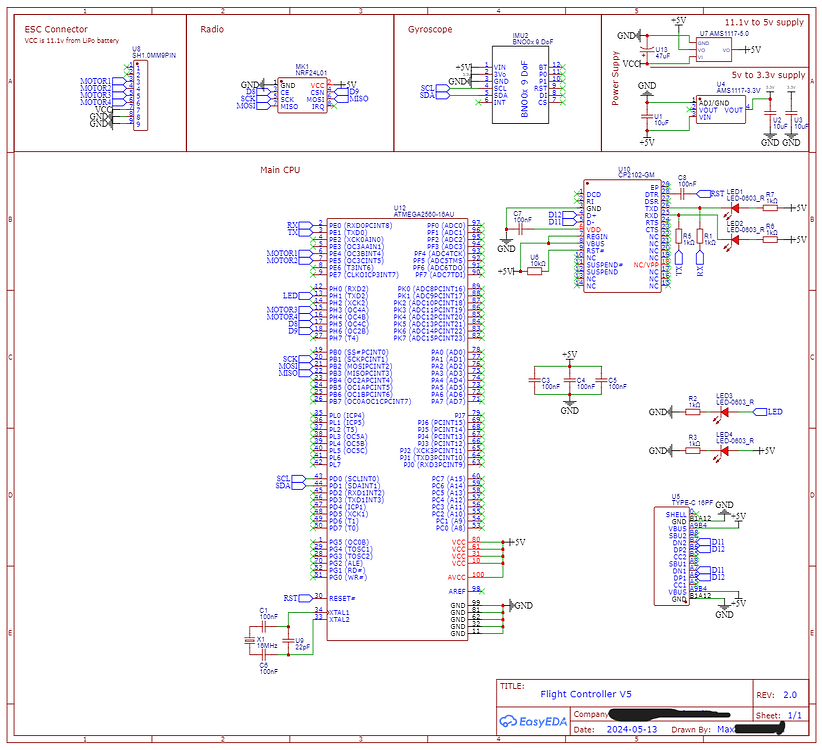Feedback on circuit board for custom Flight Controller - General ...
