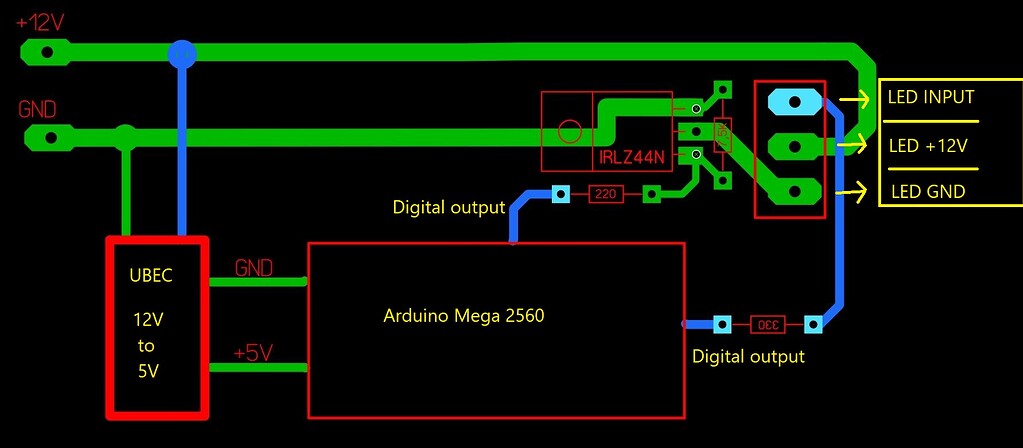 LED Control by Mega - General Guidance - Arduino Forum