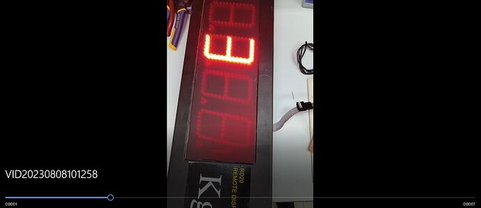 Extracting serial data and display to 5digit 7segment - General ...