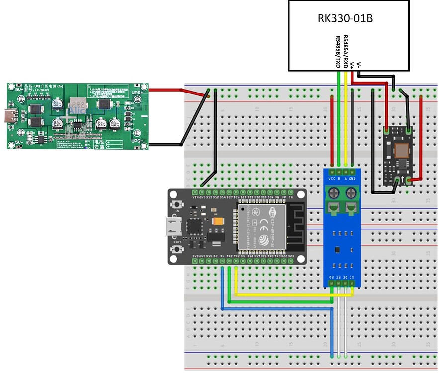 Using modbusmaster with ESP32, MAX485 & RK330-01B - Programming - Arduino Forum