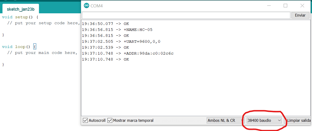 Hc 05 Response Ok At Commands Only With Pin01 Not With Softwareserial Library Networking