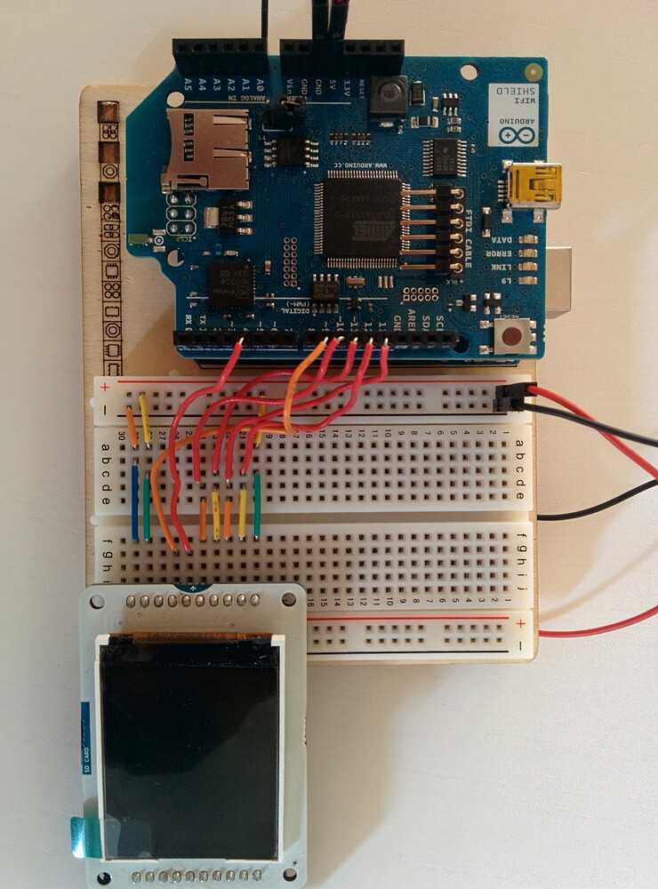 Arduino Uno + WiFi Shield + TFT LCD Screen - General Guidance - Arduino Forum
